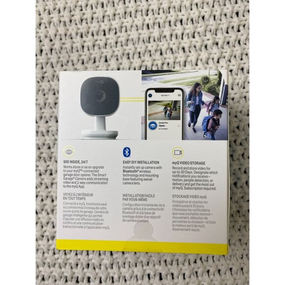 MyQ | Cameras, Photo & Video | New In Box Myq Smart Garage Camera ...